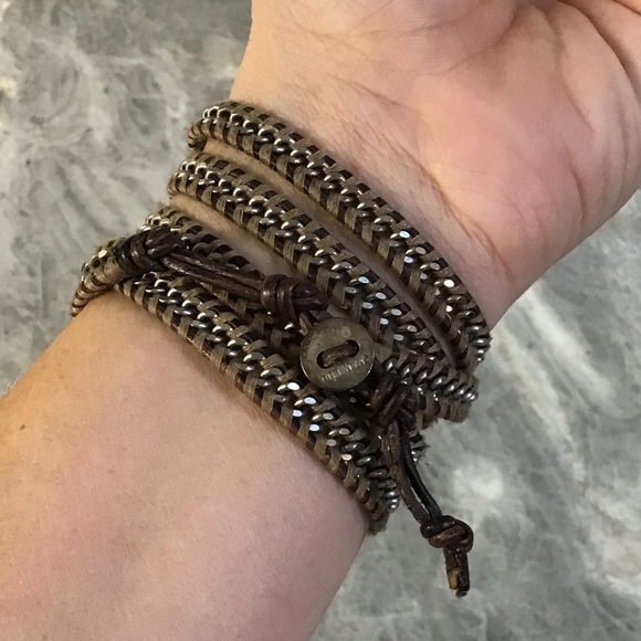 Chan Luu | Jewelry | Chan Luu Chain Wrap Bracelet | Poshmark